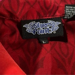 silver point | Shirts | Vintage 200s Silver Point Mens Dragon Shirt ...